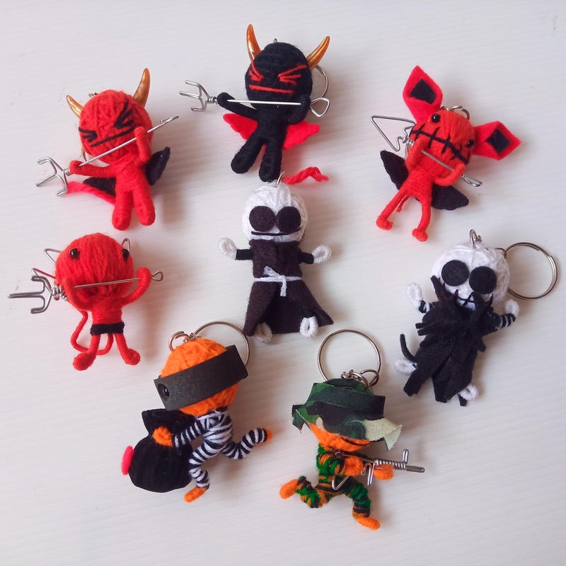 Voodoo String Doll - Etsy