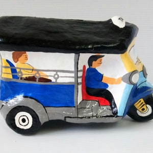 Exquisite Tuk-tuk Taxi Car: Elevate Your Home Decor Tuk-tuk Taxi Car - Etsy
