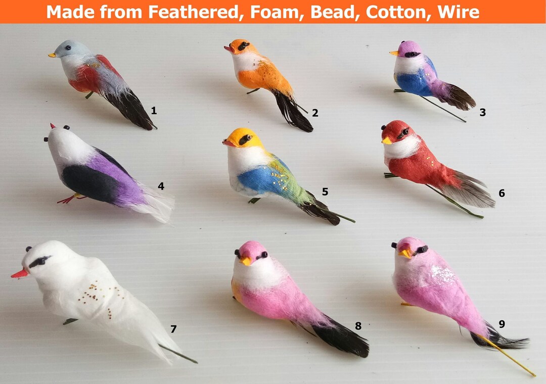 Nature's Masterpiece: Lifelike Bird Replica Handcrafted With Feathers ...