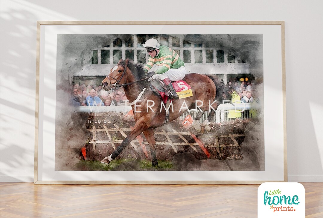 Horse Racing Legends Istabraq Thistlecrack Moscow Flyer, Digital Art ...