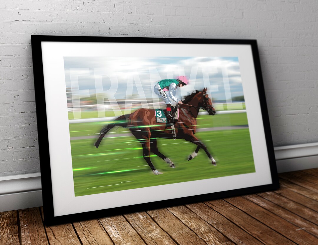 Frankel Horse Racing Digital Art Print - Etsy UK