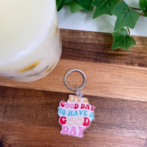 Affirmations Keychain - Etsy