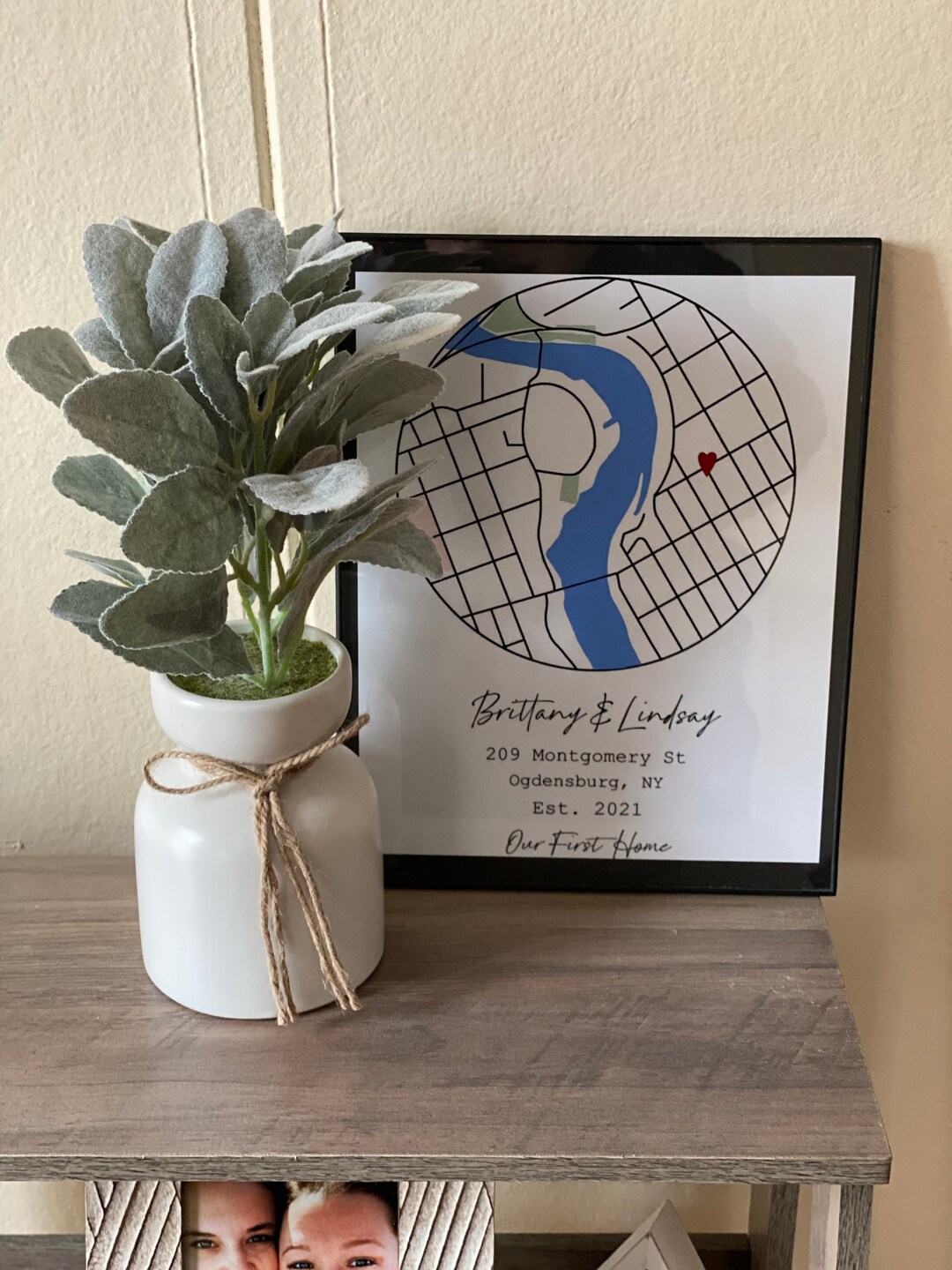 Custom Location Map Drawing - Etsy