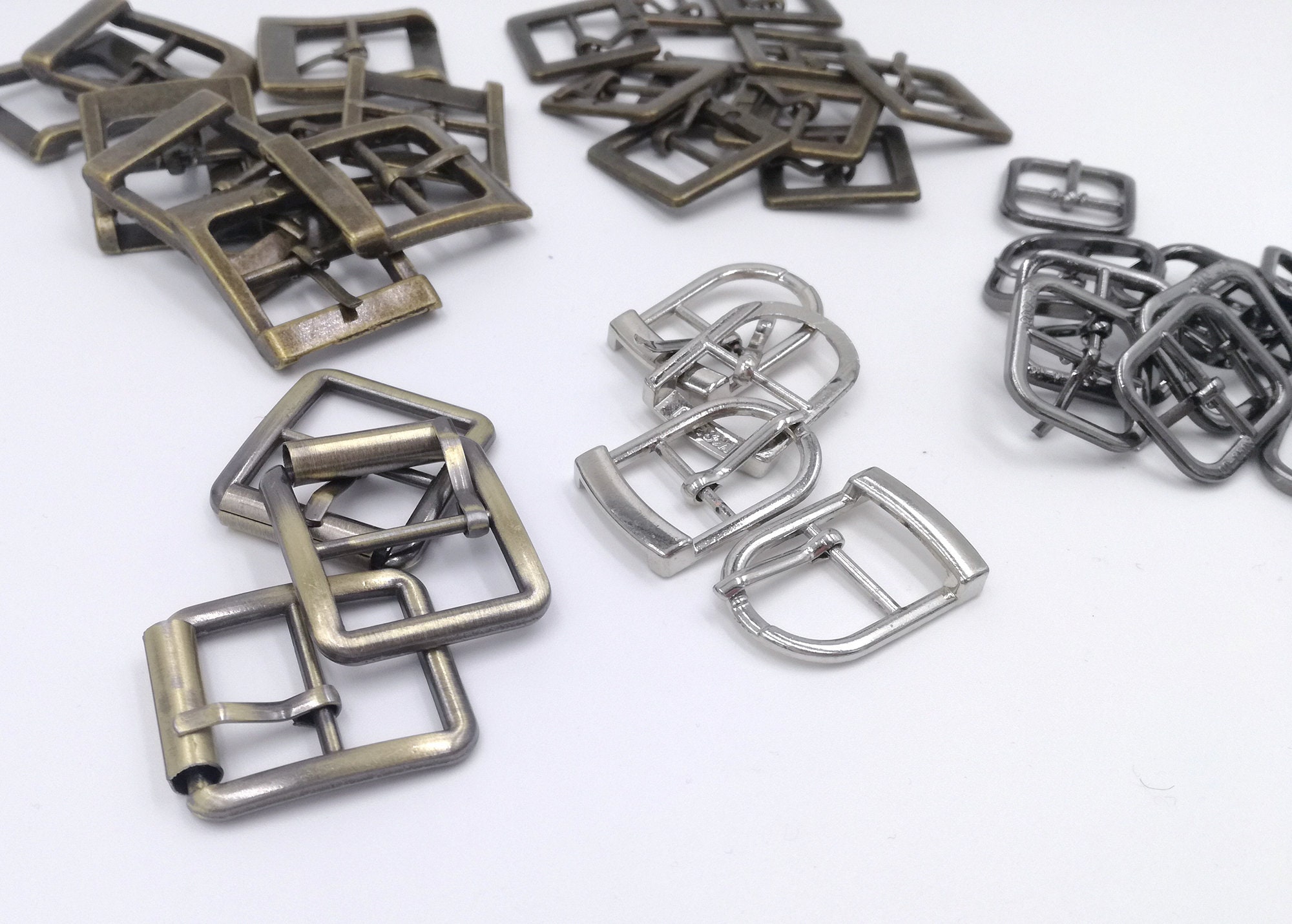 38 Metal Buckles for Bags Belts and DIY Projects Varying - Etsy UK