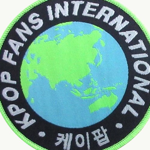 Kpop K-pop Korean Pop Fans International Woven Patch for - Etsy