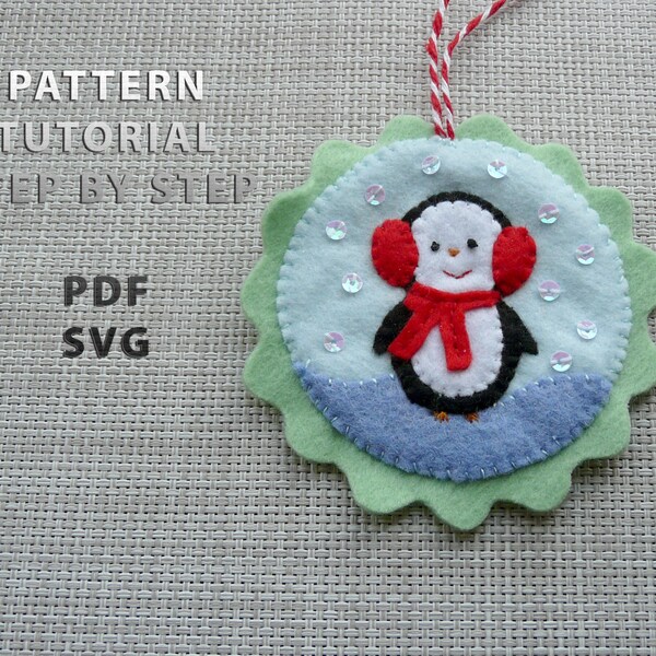 Felt Christmas Ornaments - Etsy