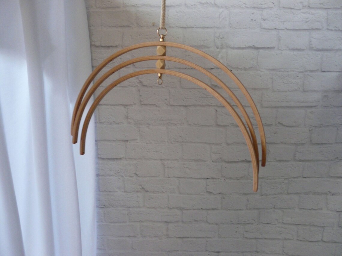 Arcs Wooden Mobile Hanger Mobile Frame Mobile Nursery | Etsy