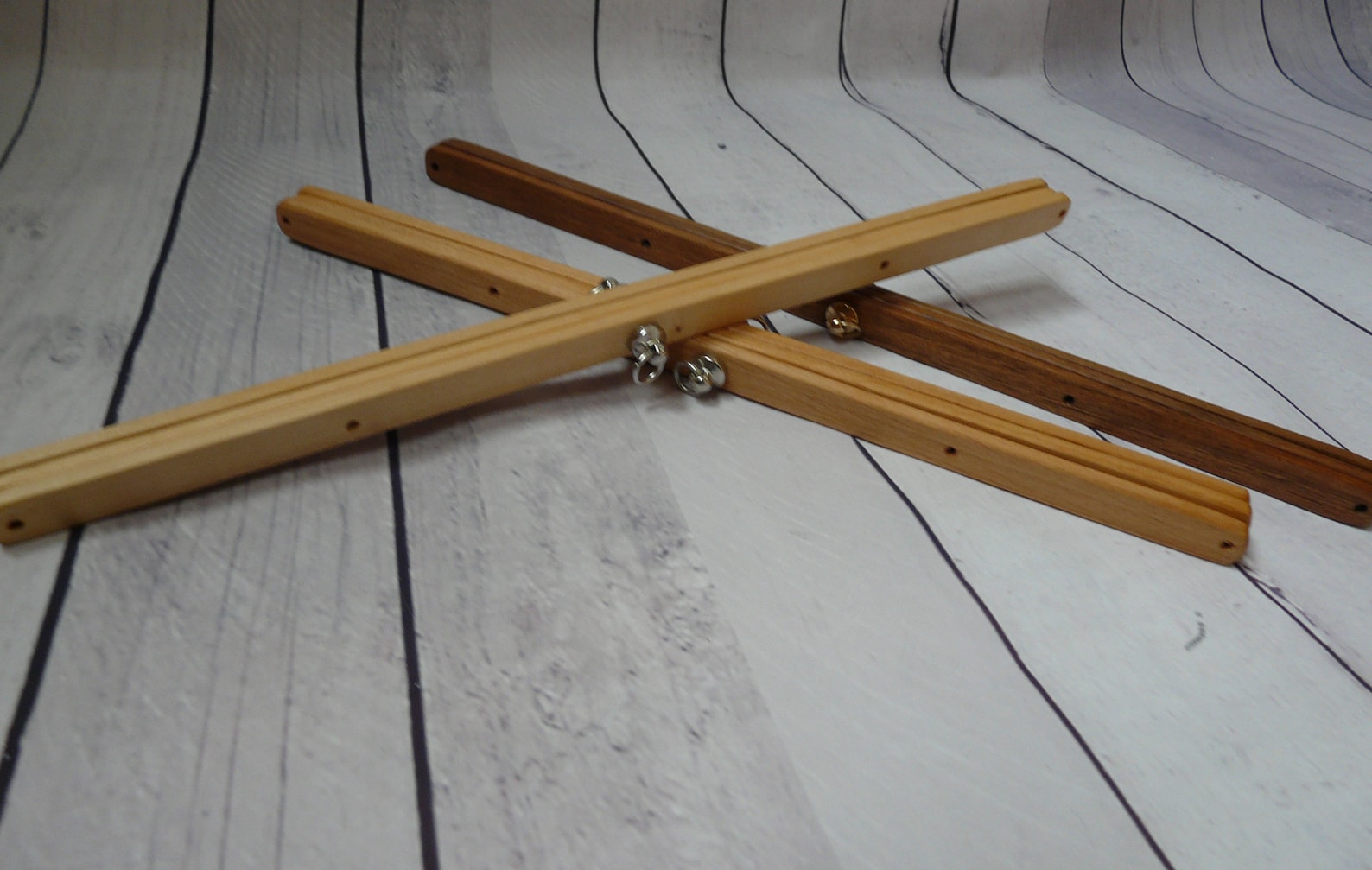 Wooden Mobile Hanger Nursery Oak Decor Mobile Crib Base DIY Natural ...