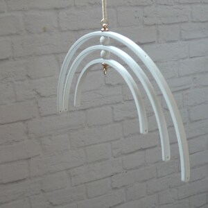 Arcs Wooden Mobile, Hanger Mobile, Frame Mobile, Nursery Decor, Crib ...