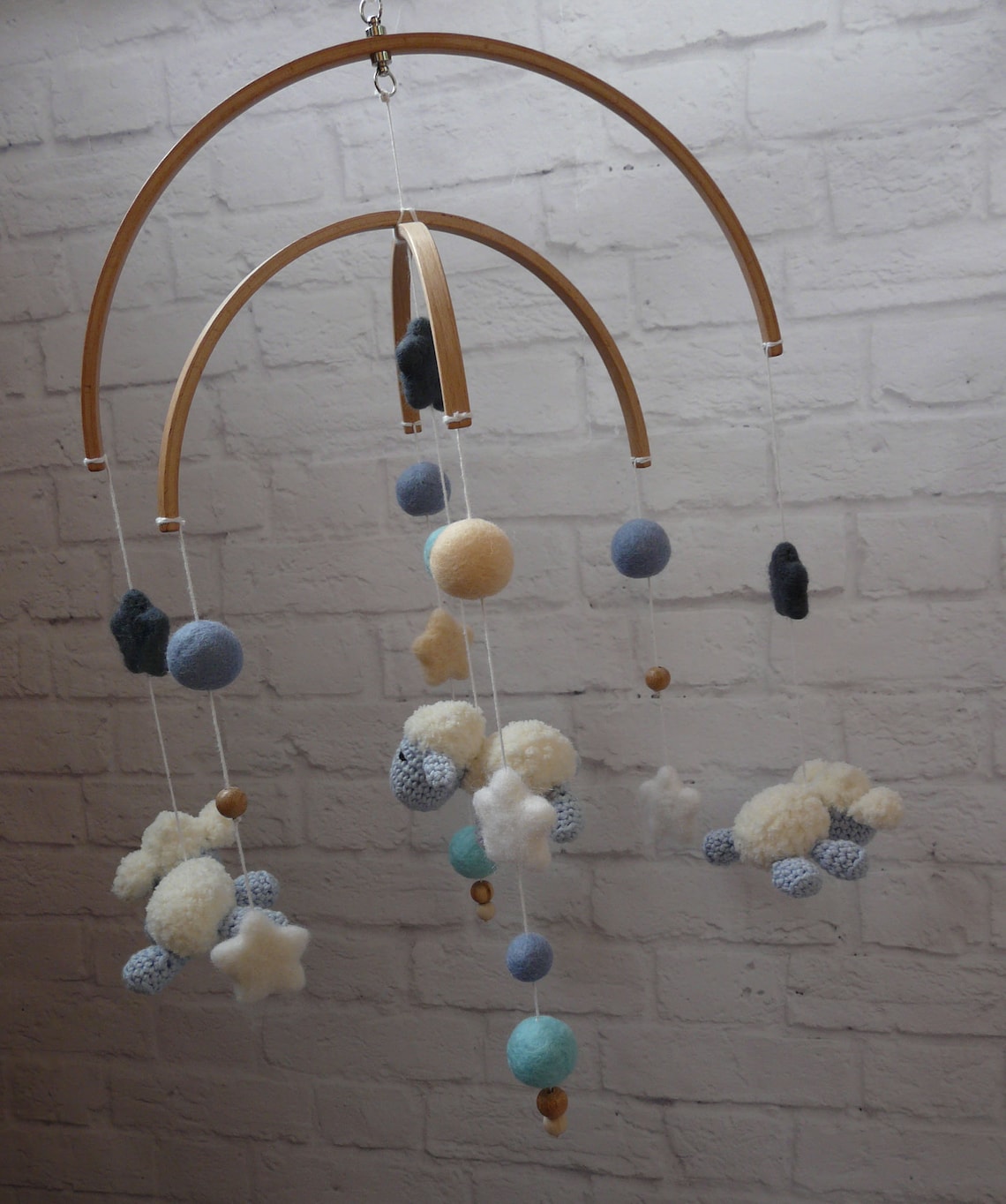 Arcs Wooden Mobile Hanger Mobile Frame Mobile Nursery | Etsy