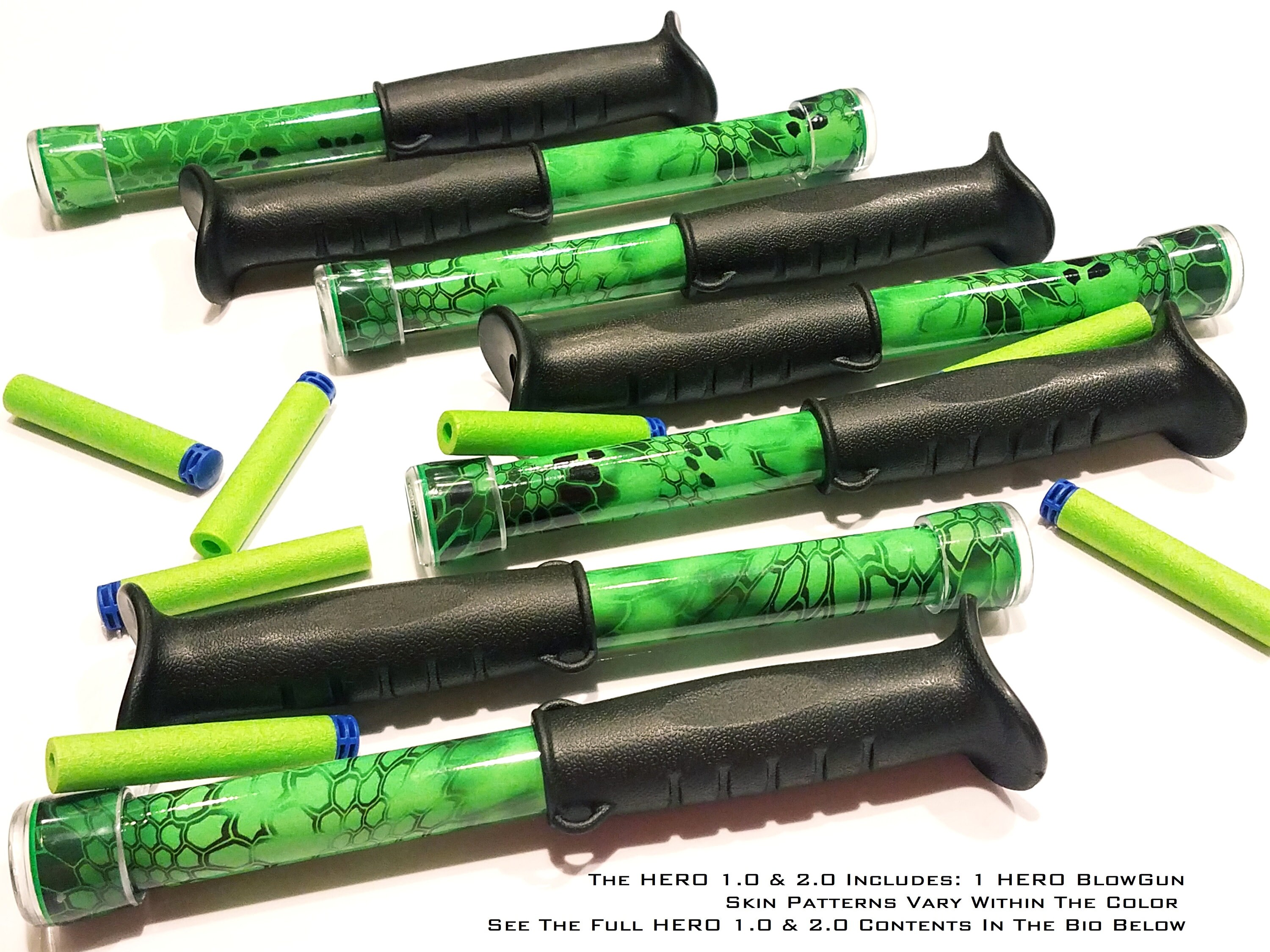 HERO . Nerf Edition . Nerf War Ready . the Most Epic Blowguns on Planet ...