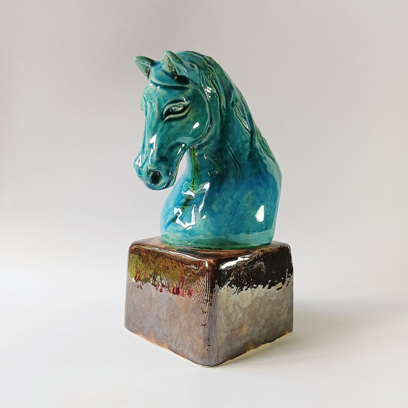 Ceramic Horse - Etsy
