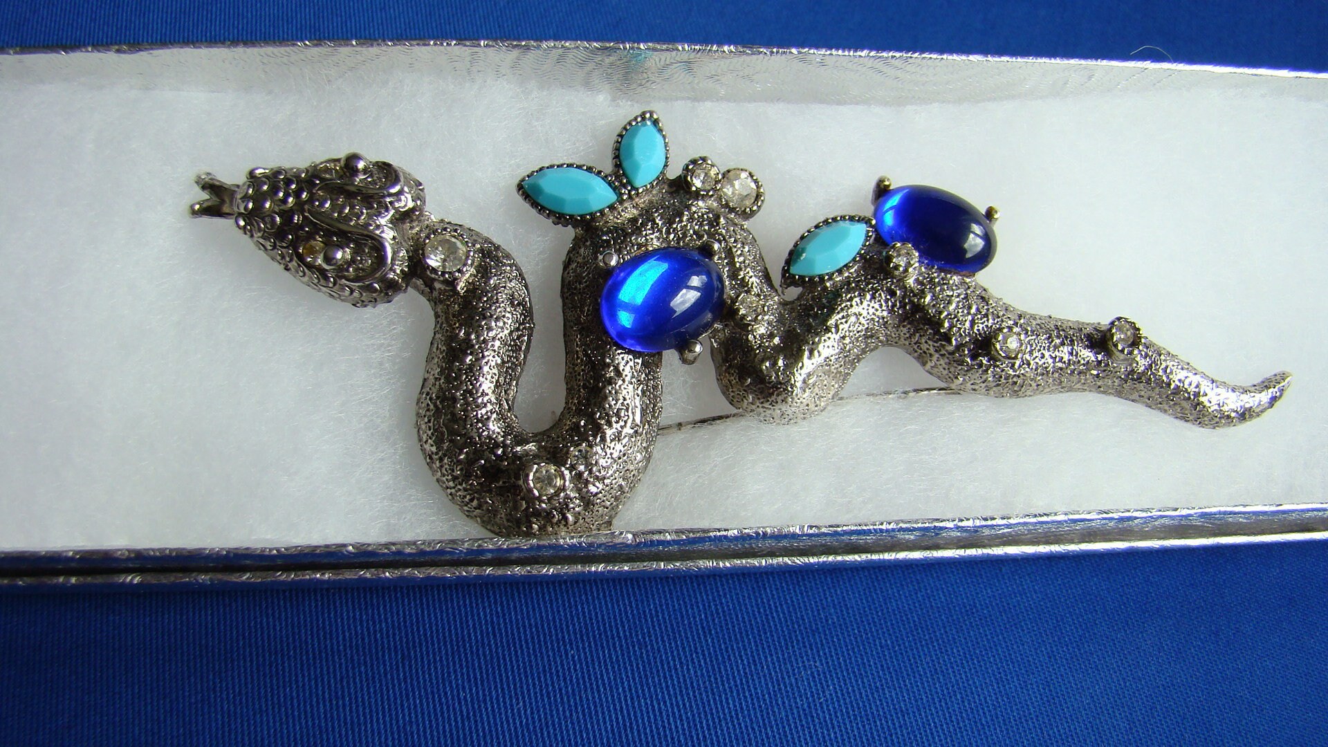 Vintage 1970's Serpent Brooch Statement Piece - 5 Inches (13cms ) Long ...