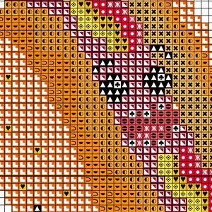 Hot Dog Cross Stitch Pattern PDF - Instant Printable PDF - Food Cross ...