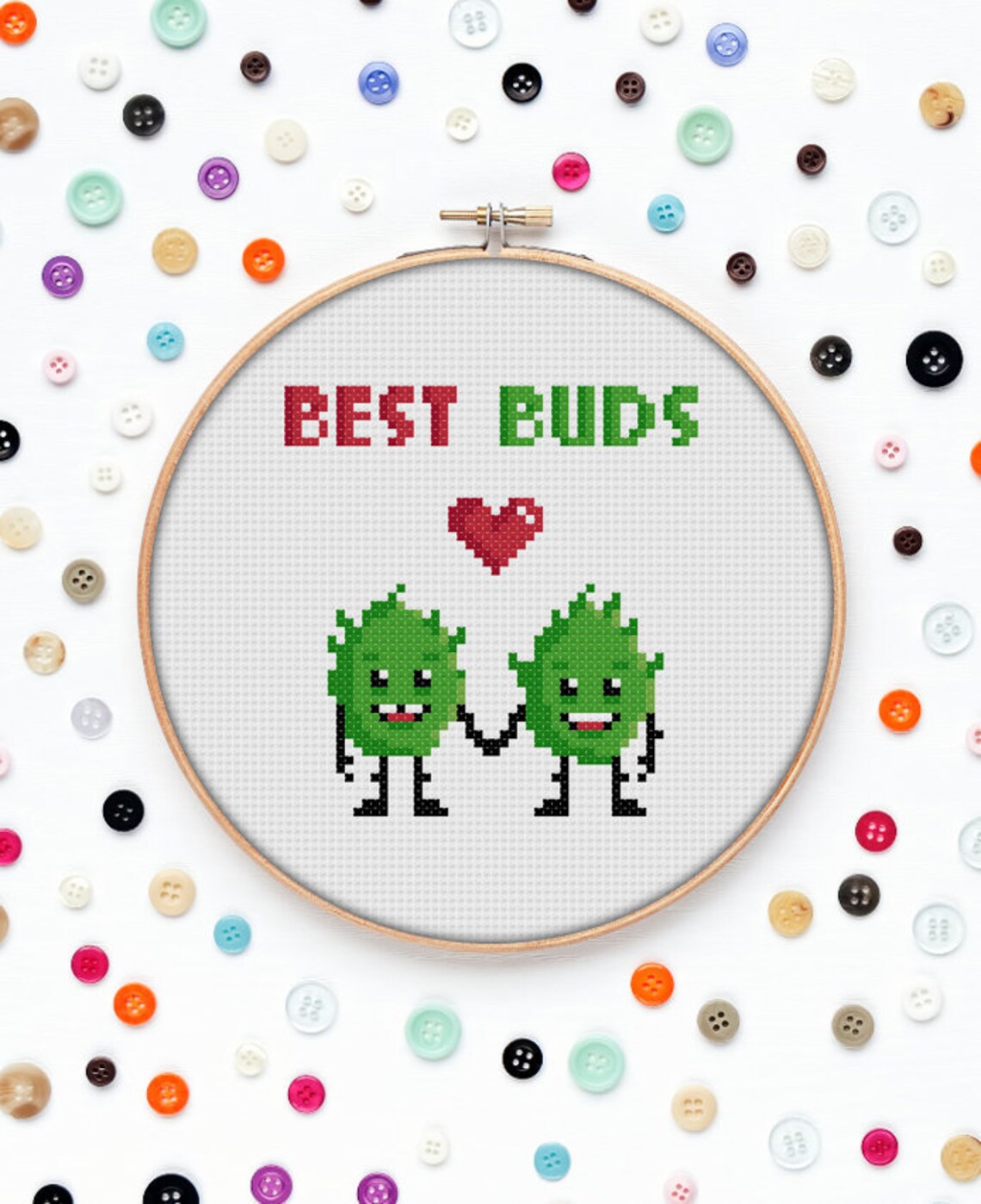 Weed Cross Stitch Pattern Set Marijuana Cross Stitch Bud - Etsy