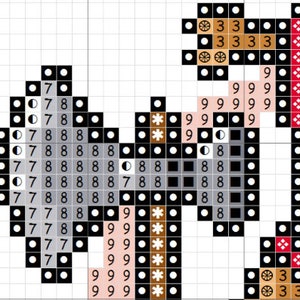 Barbarian Class RPG Cross Stitch Pattern: D&D Game Emblem (PDF Pattern ...