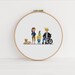 Cross Stitch People Pattern Creator - Customizable DIY Embroidery ...
