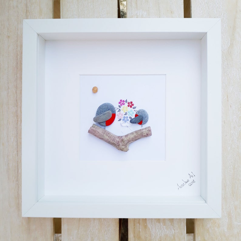 Happy Birthday Pebble Picture Birthday Gift Birthday - Etsy UK