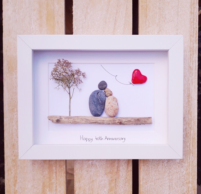 Family ruby wedding anniversary 40th anniversary picture | Etsy