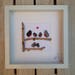 Robins Pebble Pictures, Robin Framed Pebble Art, Robins Family Pebble ...