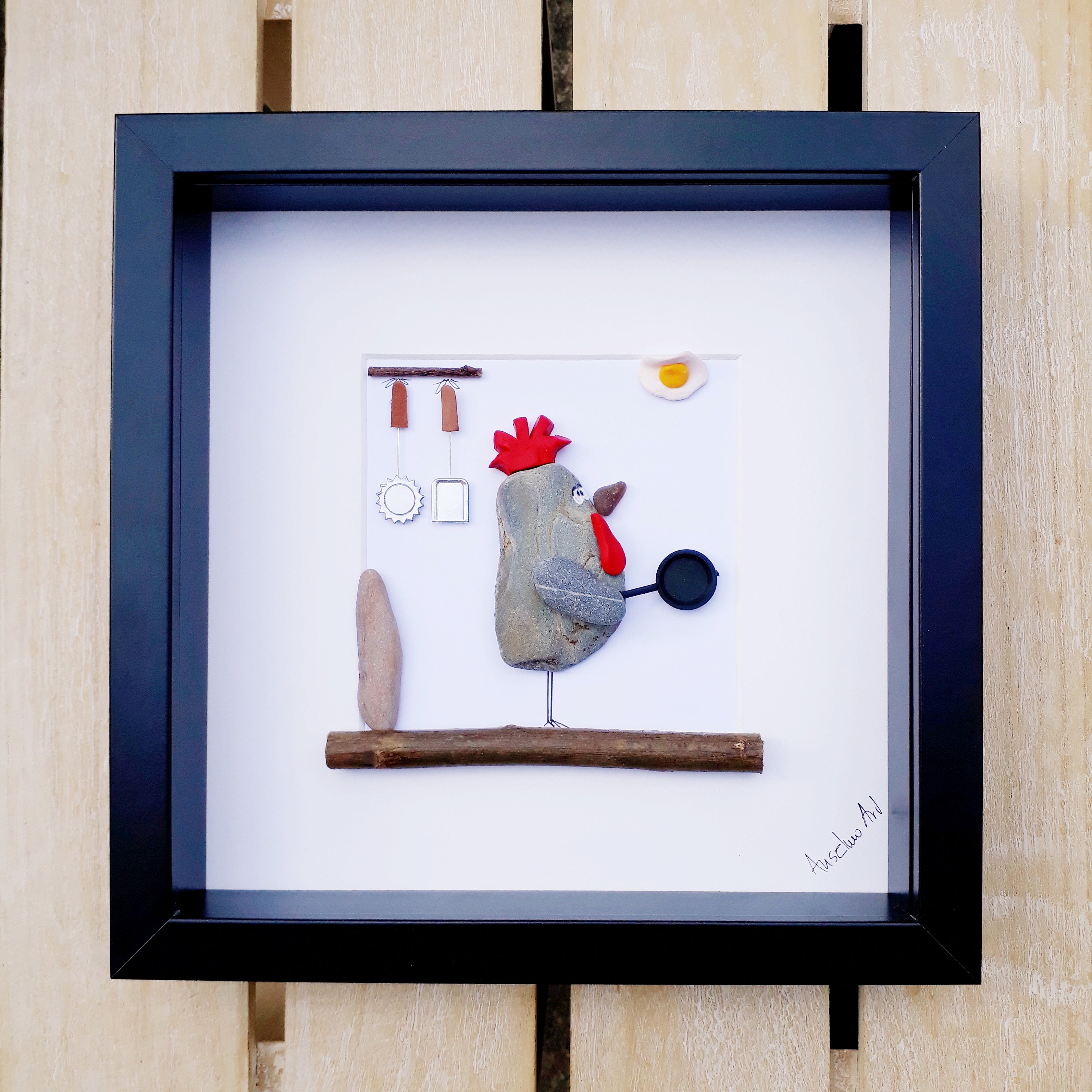 Best Chef Gift Kitchen Wall Decor Chicken Picture Kitchen | Etsy UK