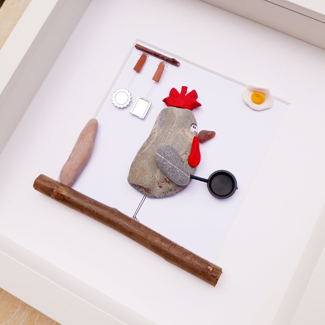 Best Chef Gift Kitchen Wall Decor Chicken Picture Kitchen - Etsy UK