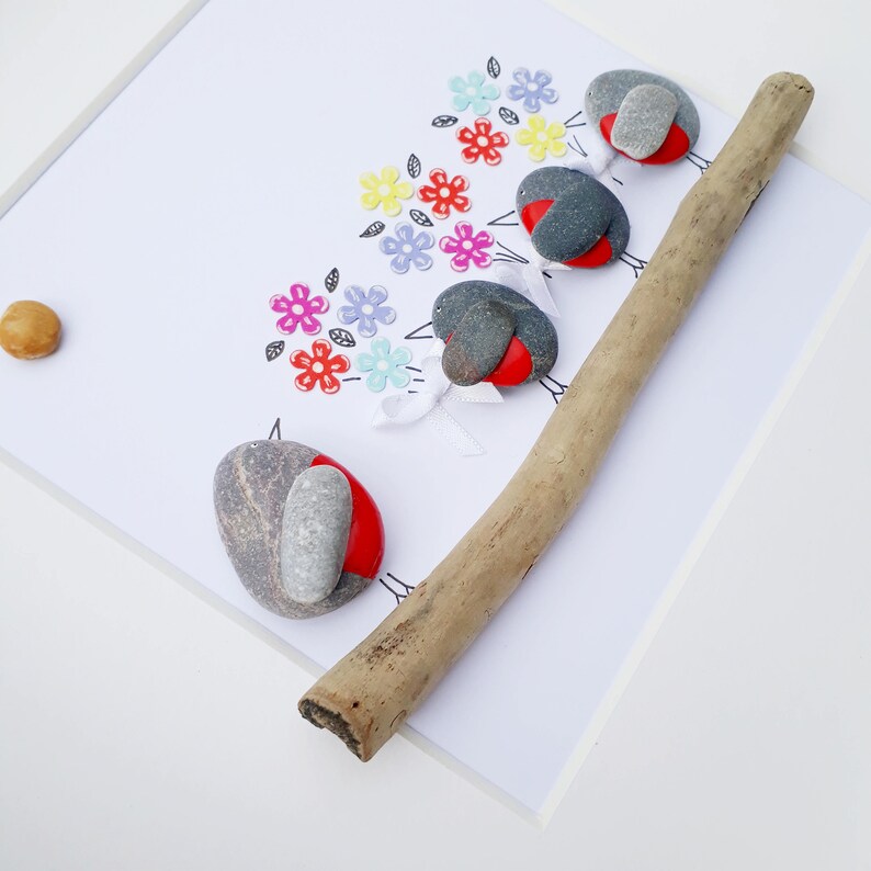 Happy Birthday Pebble Picture Birthday Gift Birthday | Etsy UK