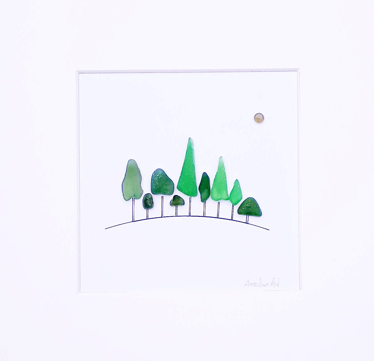 Sea Glass Trees, Sea Glass Forest, Into the Woods, National Trust ...