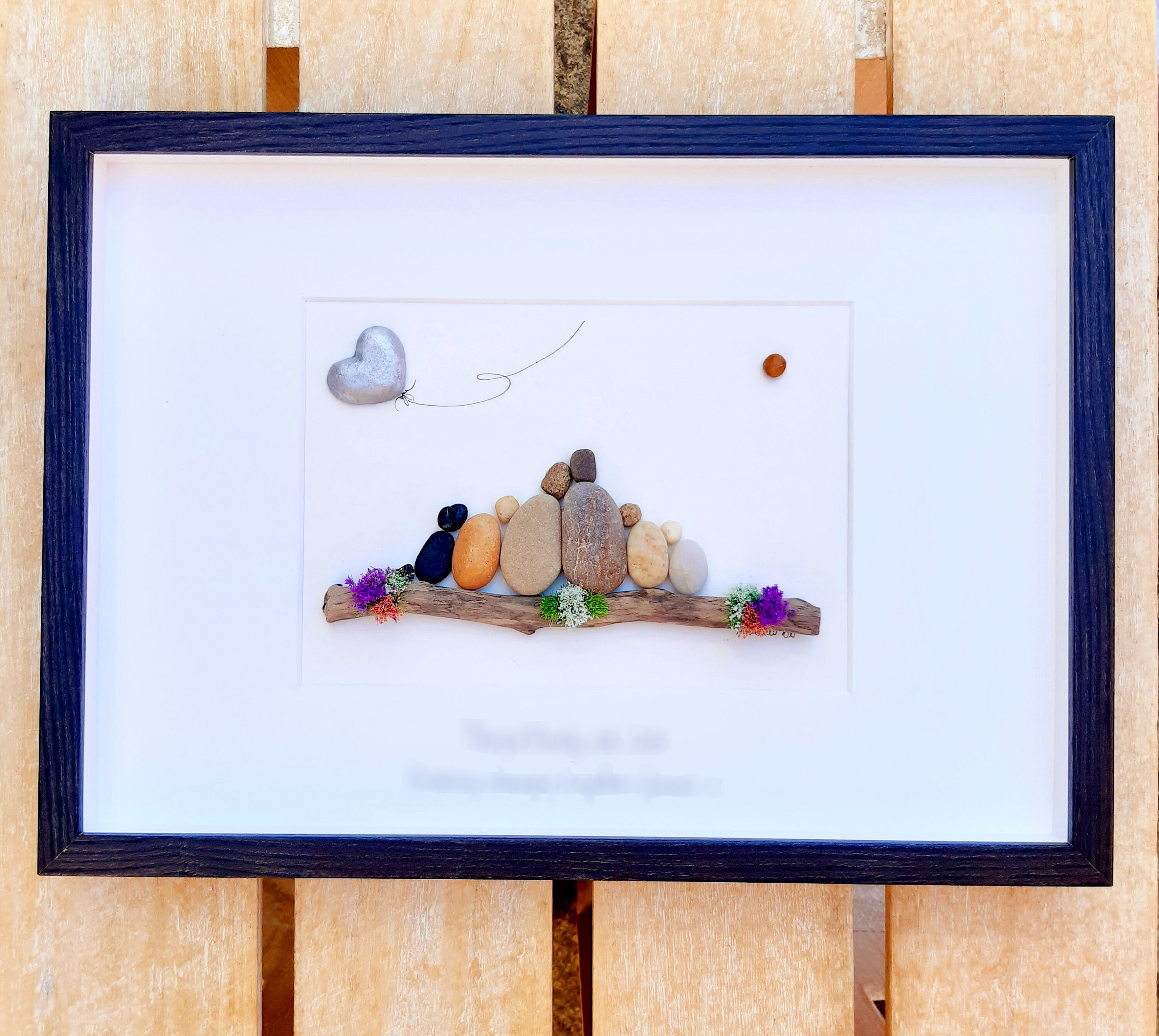 Large Family Silver Anniversary Gift 25th Anniversary Family | Etsy