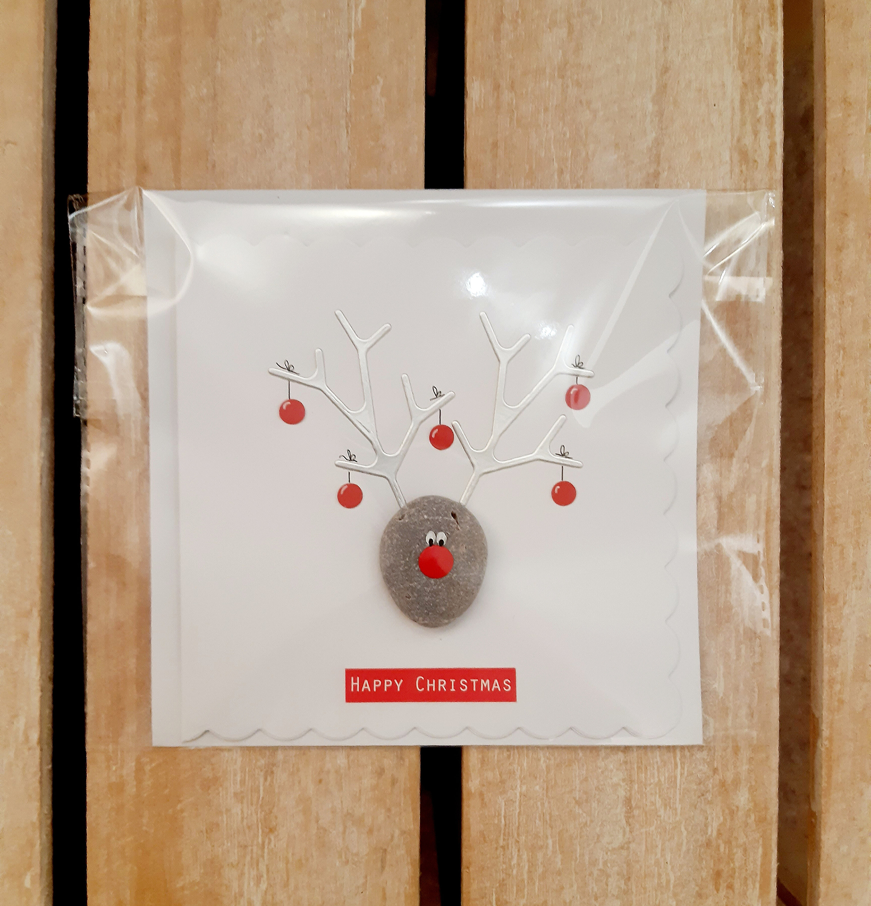 Christmas card Reindeer card Xmas card Christmas gift | Etsy