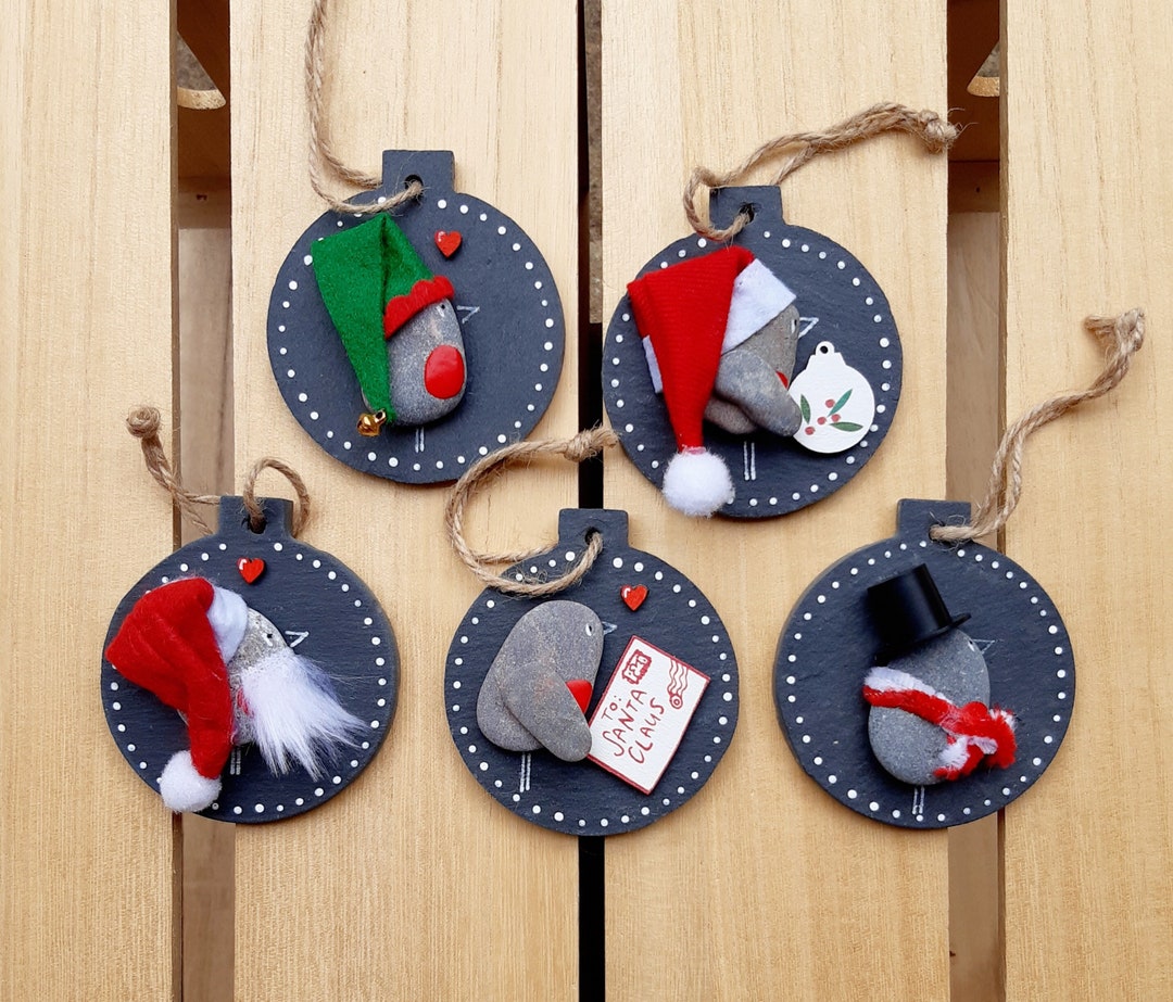 Christmas Baubles, Robin Christmas Gift, Robin Baubles, Christmas ...