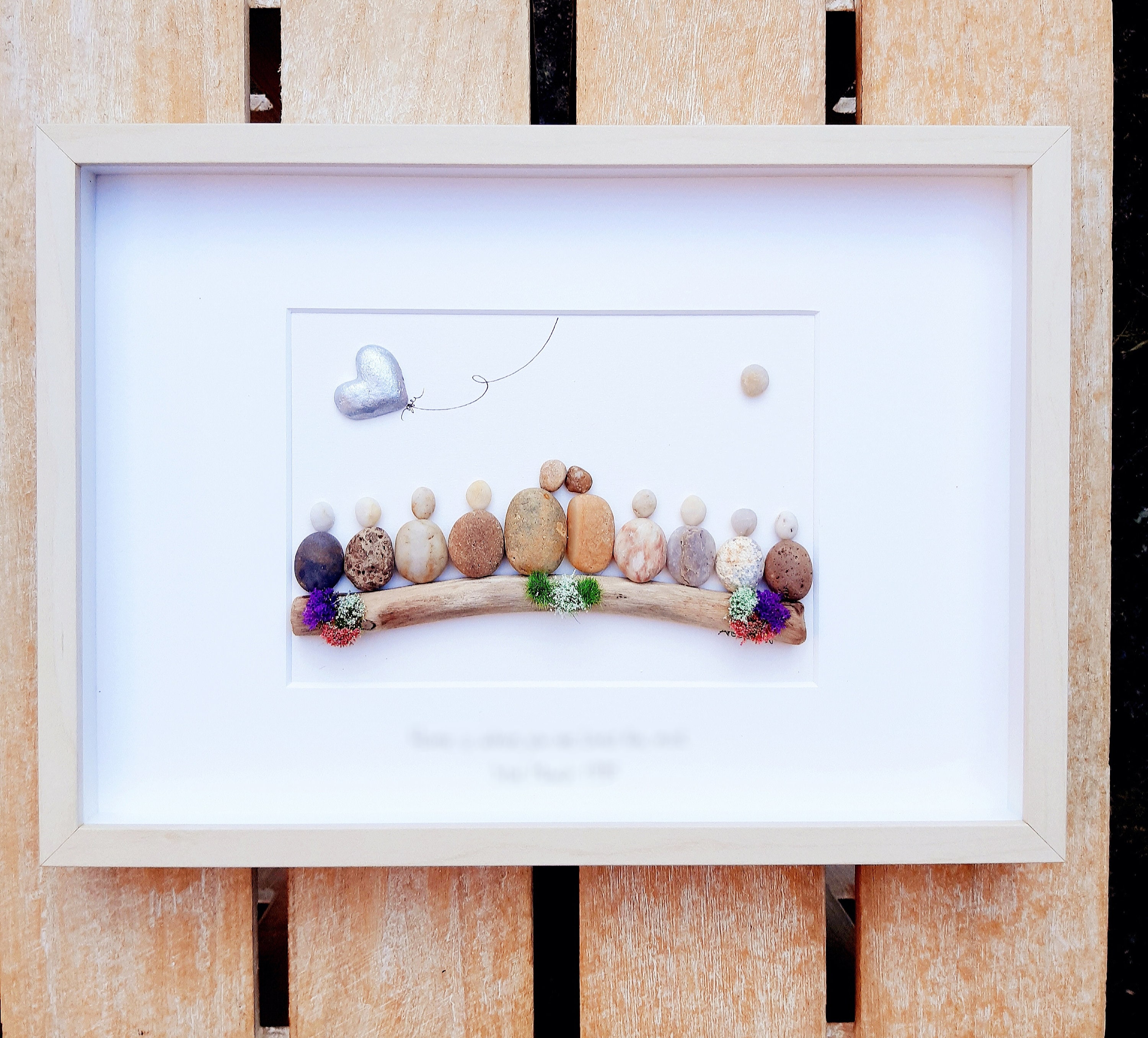 Large Family Silver Anniversary Gift 25th Anniversary Family | Etsy