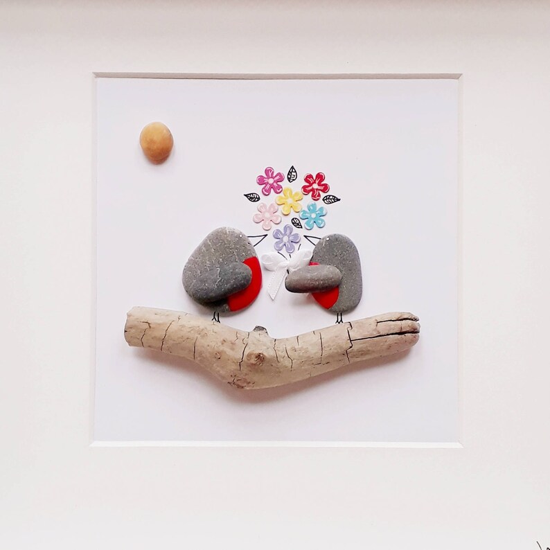 Happy Birthday Pebble Picture Birthday Gift Birthday - Etsy UK