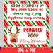 Digital Version - Reindeer Poop Poem Tag - Download/printable PDF - Etsy