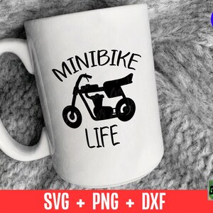Minibike Life Svg, Png, Dxf, Gift for Minibike Lovers, Minibike Rider ...