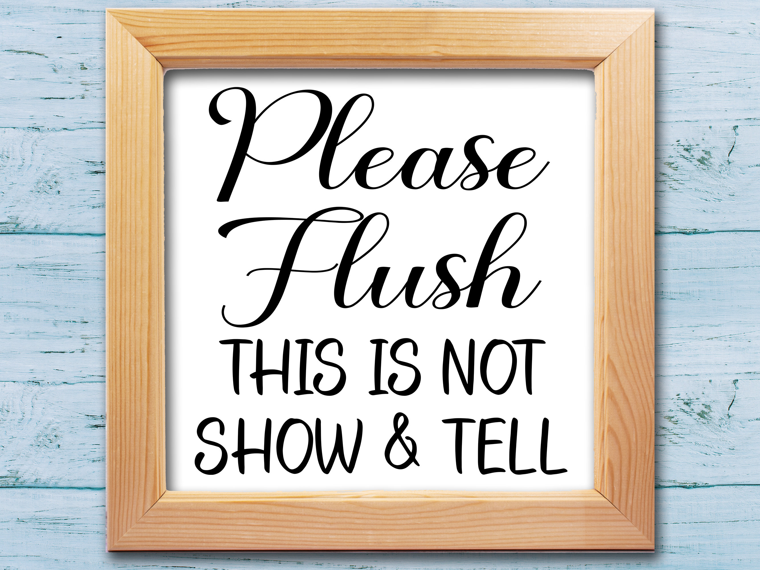 Art & Collectibles Please flush this is not a show and tell SVG ...