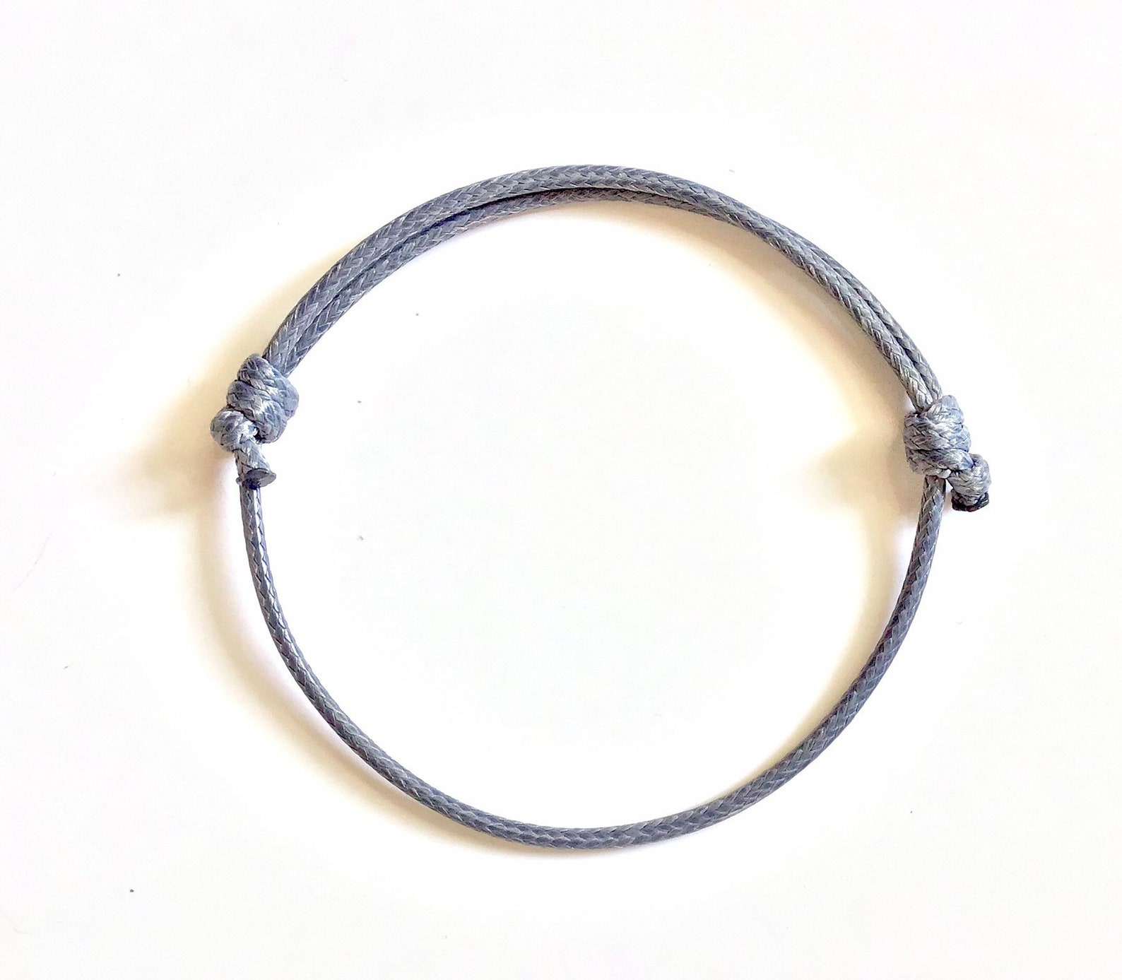 Black String Bracelet Mens Bracelet Men's Jewelry Gift - Etsy