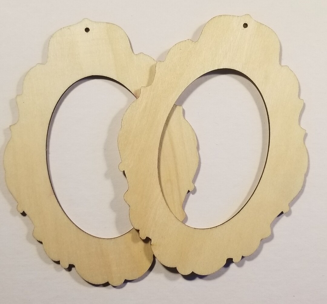 Various Laser Cut Wood Frames - Etsy