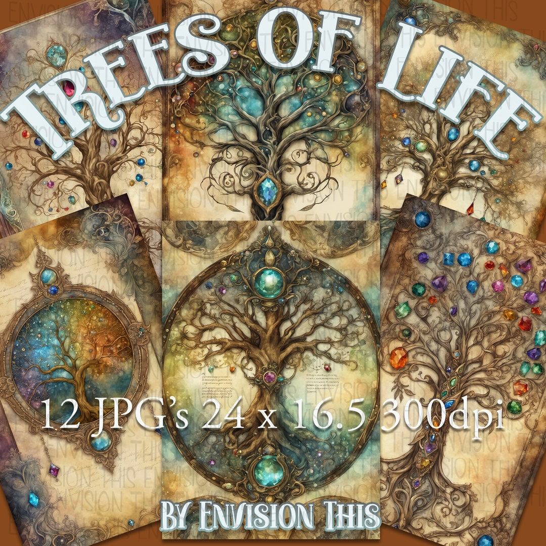 Giant Trees of Life 24 X 16.5 In - Etsy