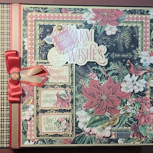 Graphic 45 Elegance Mini Album Tutorial - Etsy