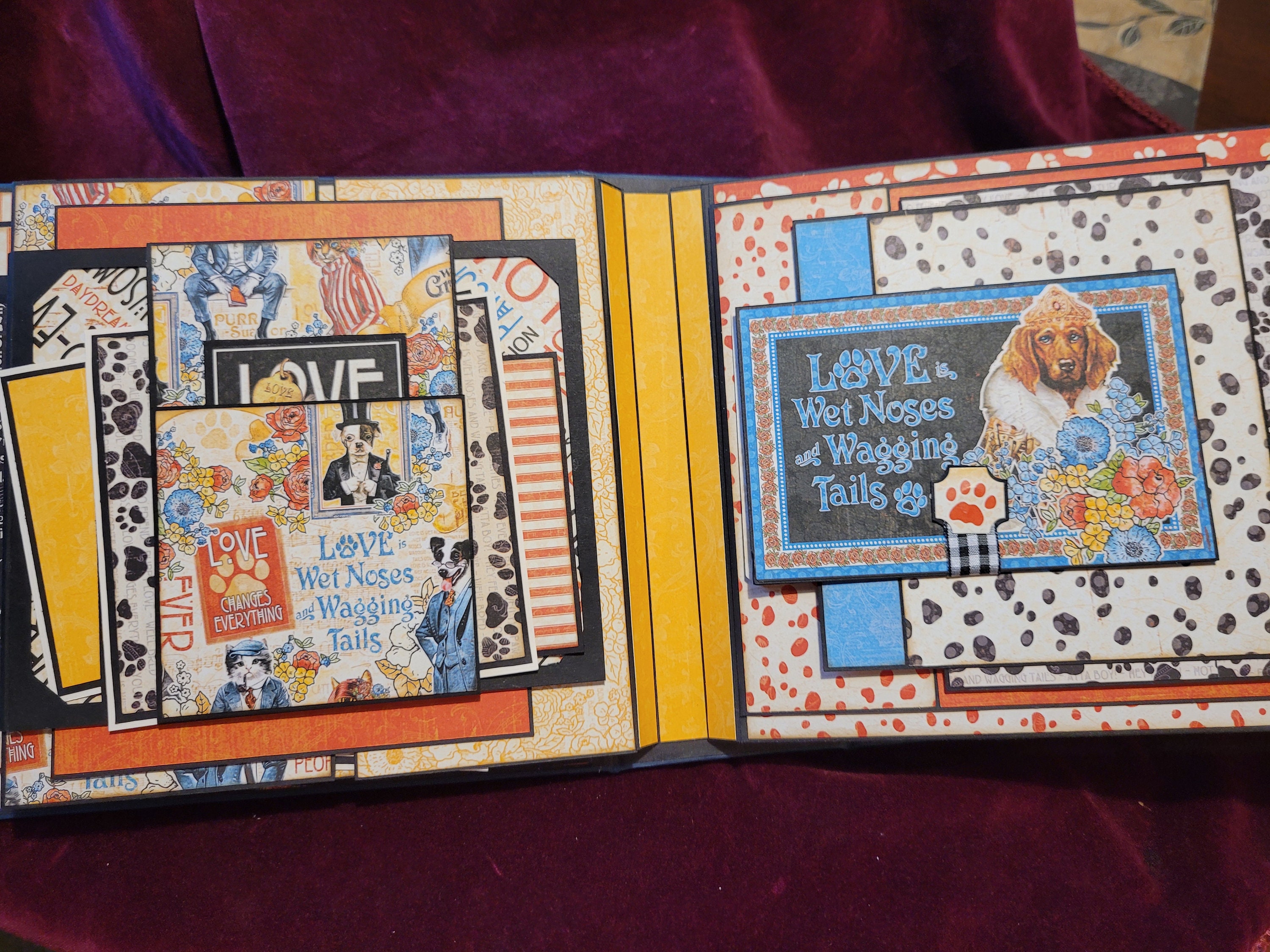 Well Groomed Mini Album Cut Guide & Video Tutorial - Etsy