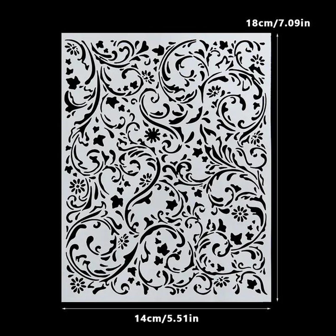 Filigree Vines Stencil - Etsy
