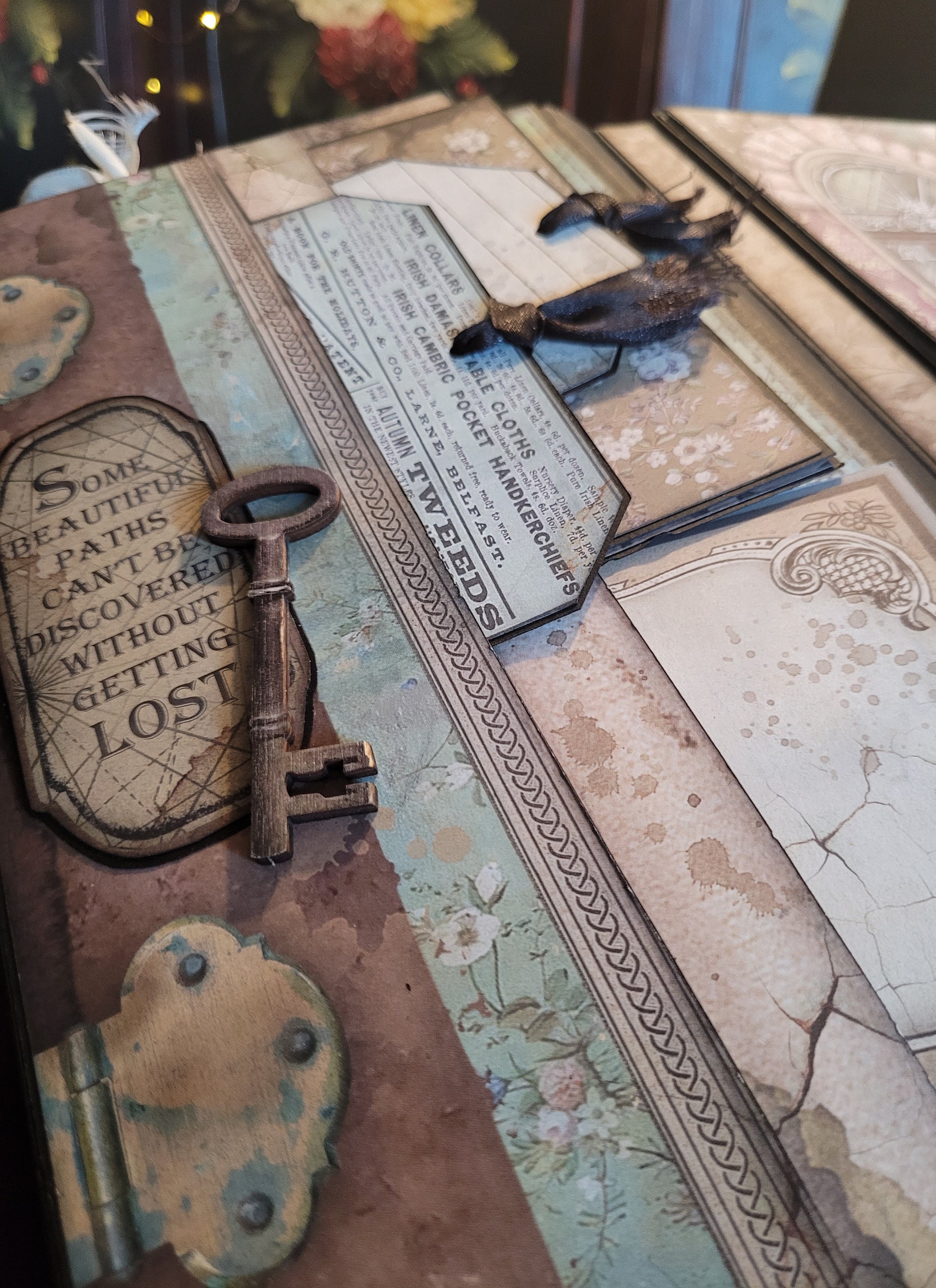 Mini Album Tutorial Stamperia Vagabond Steampunk Vintage - Etsy