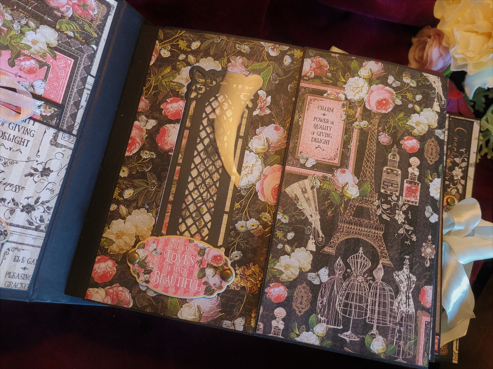 Graphic 45 Elegance Mini Album Tutorial - Etsy