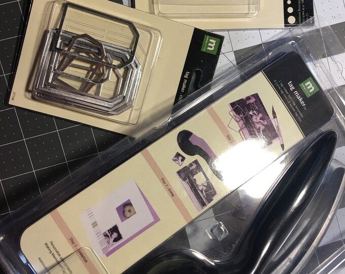 Making Memories Tag Punch and Rims - Etsy