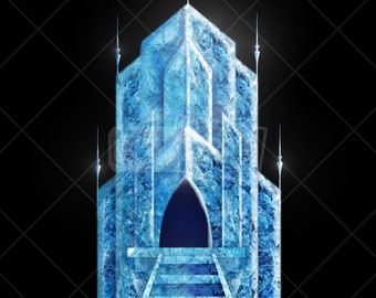 Elsa Ice Castle | Etsy