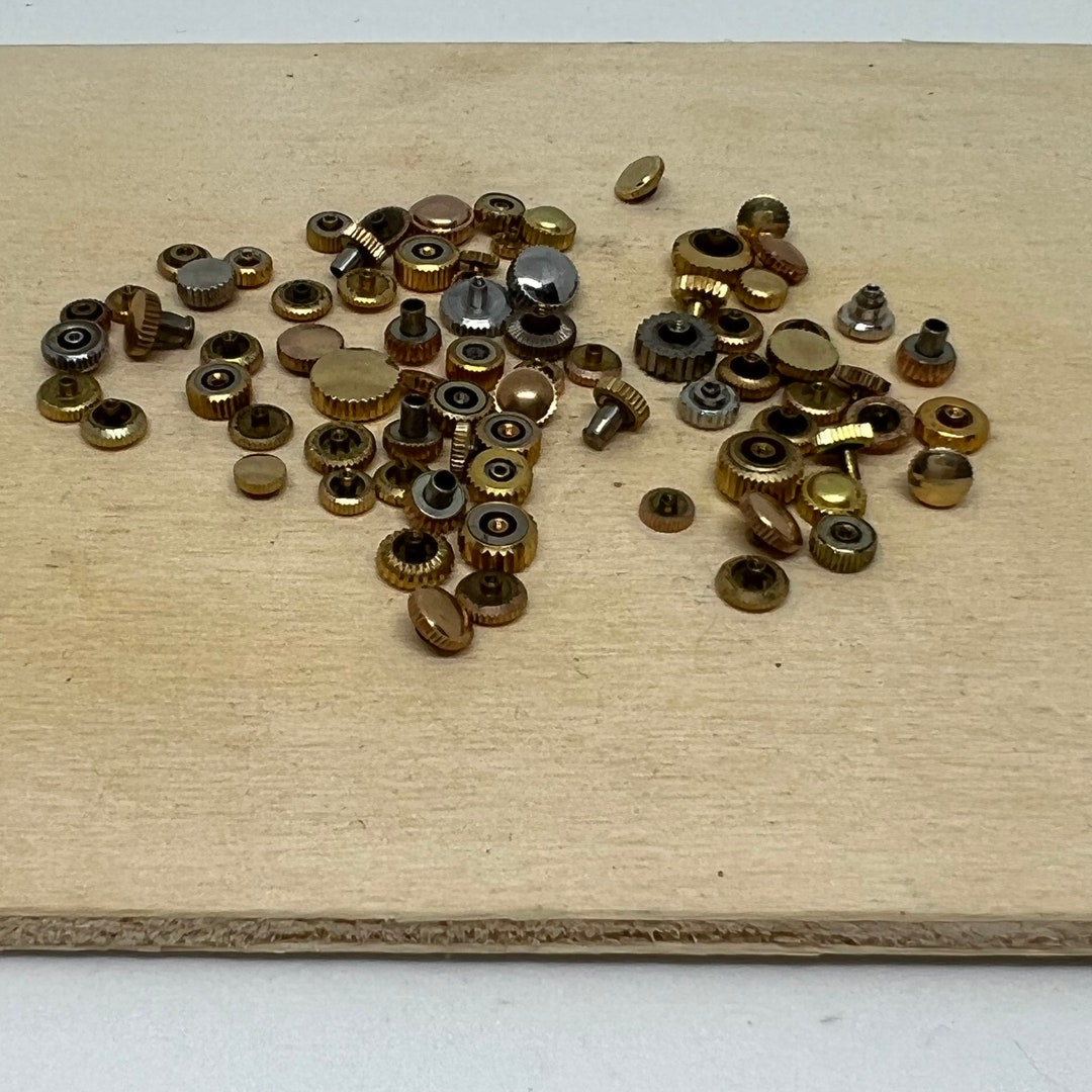 15gr of Watch Crowns Made in Switzerland Pocket Watch Steampunk - Etsy