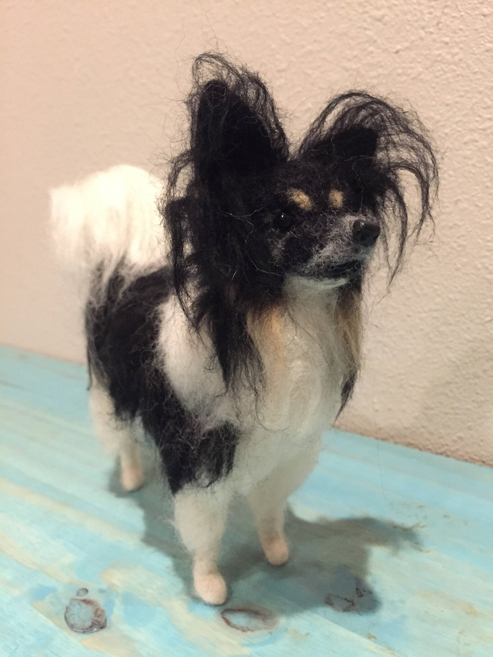 Custon Order Needle Felted Papillon - Etsy