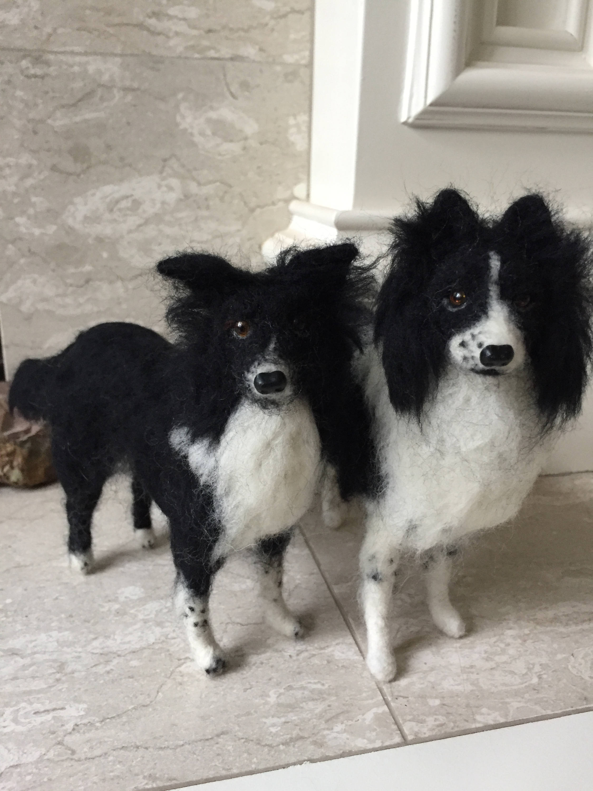 Custom Made Needle Felted Dog / Border Collies - Etsy