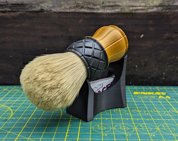 28mm 3D Printed Shave Brush CAD Designed - Etsy